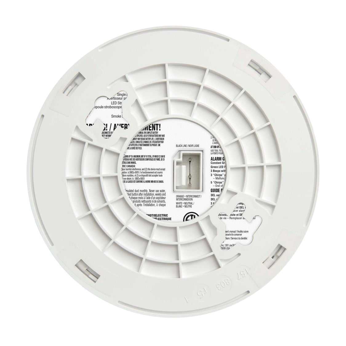 7020BSLA BRK Smoke Alarm & LED Strobe